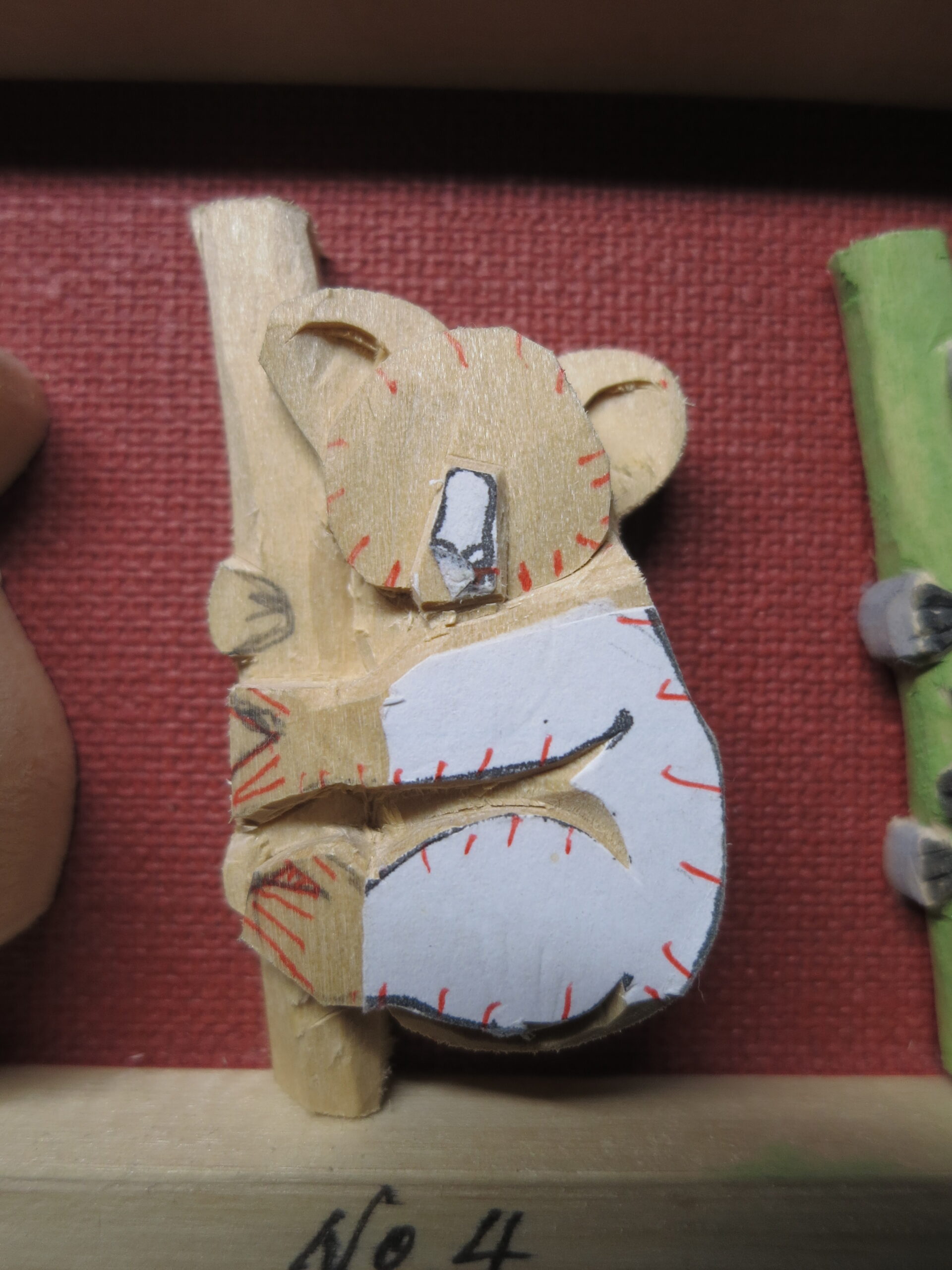 Koala carving, wood carving, relief, sketch, how to make | art-studio ...