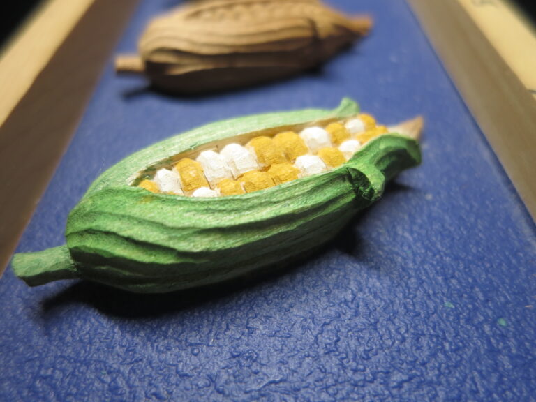 Corn carving, wood carving, relief, sketch, how to make | art-studio ...
