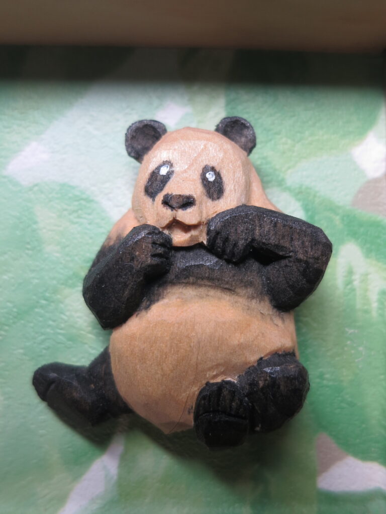 Panda carving, wood carving, relief, sketch, how to make | art-studio ...